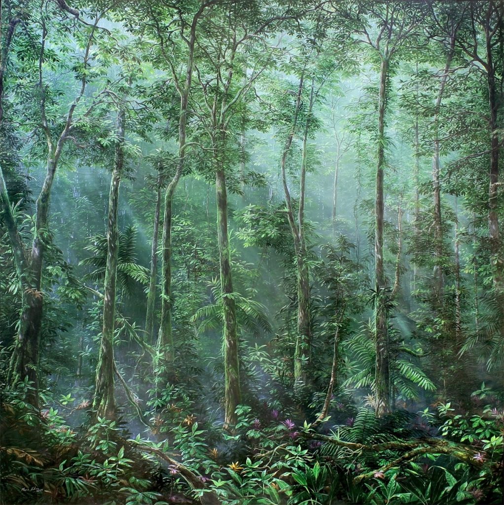 NUEVA OBRA: PLENITUD DEL BOSQUE VERDE